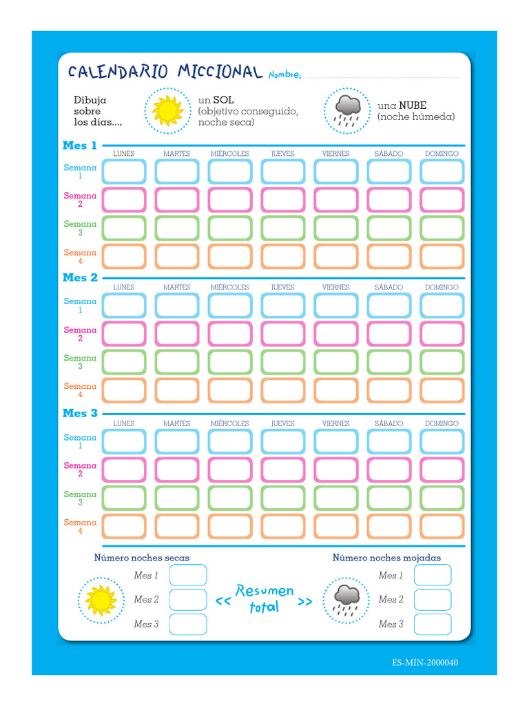Calendario Miccional 2020 | PDF