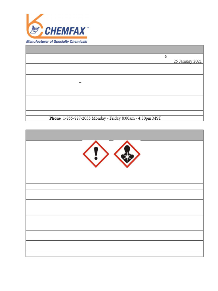 Ethylene Glycol Safety Data Sheet | PDF | Toxicity | Personal ...