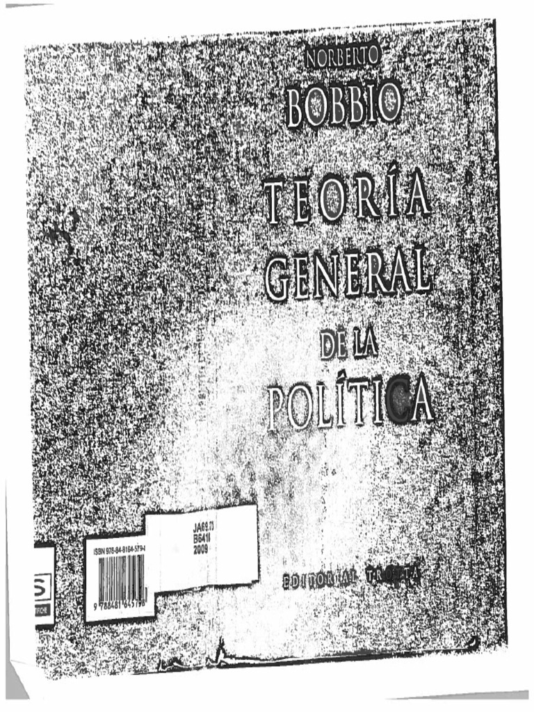 Teoría General de La Política (Bobbio) | PDF