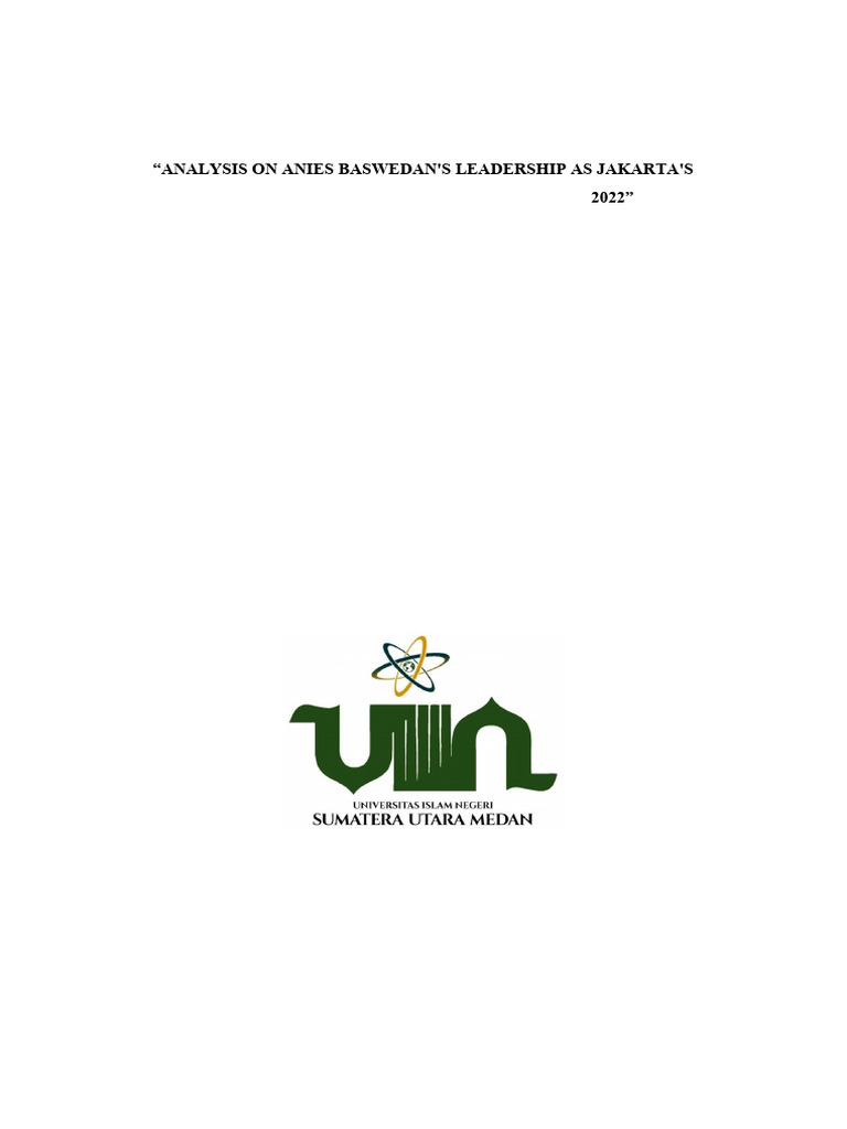 CJR - Nabila Rambe I | PDF | Leadership | Analysis