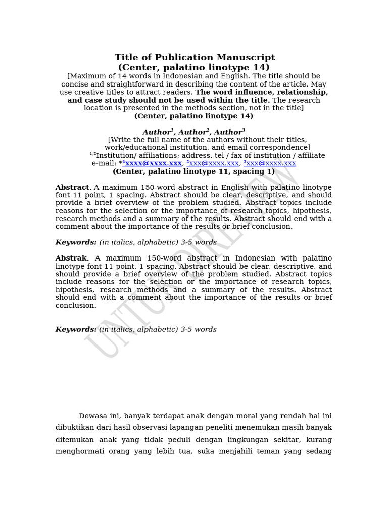 template gama jpp-1 | PDF