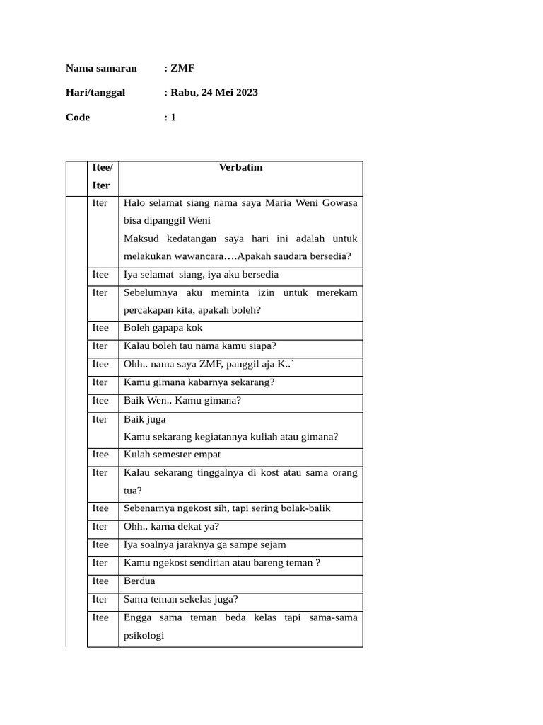 Veeerbstim KUALITATIF KOMEN | PDF