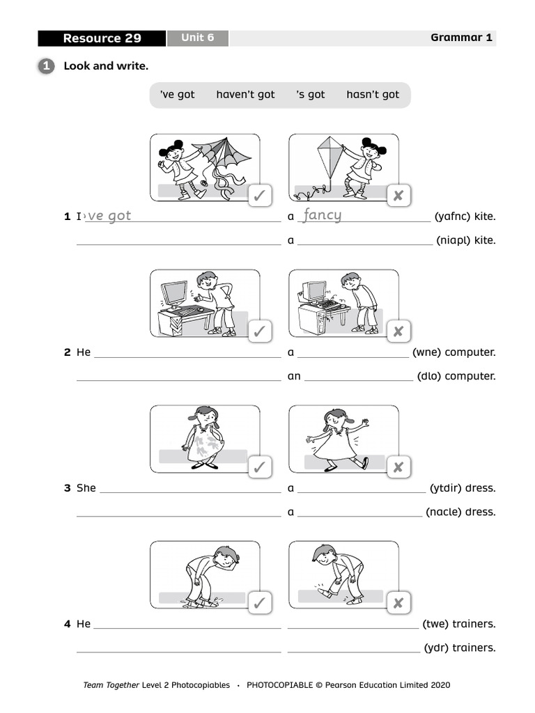 Level 2 Grammar Photocopiables Guide | PDF