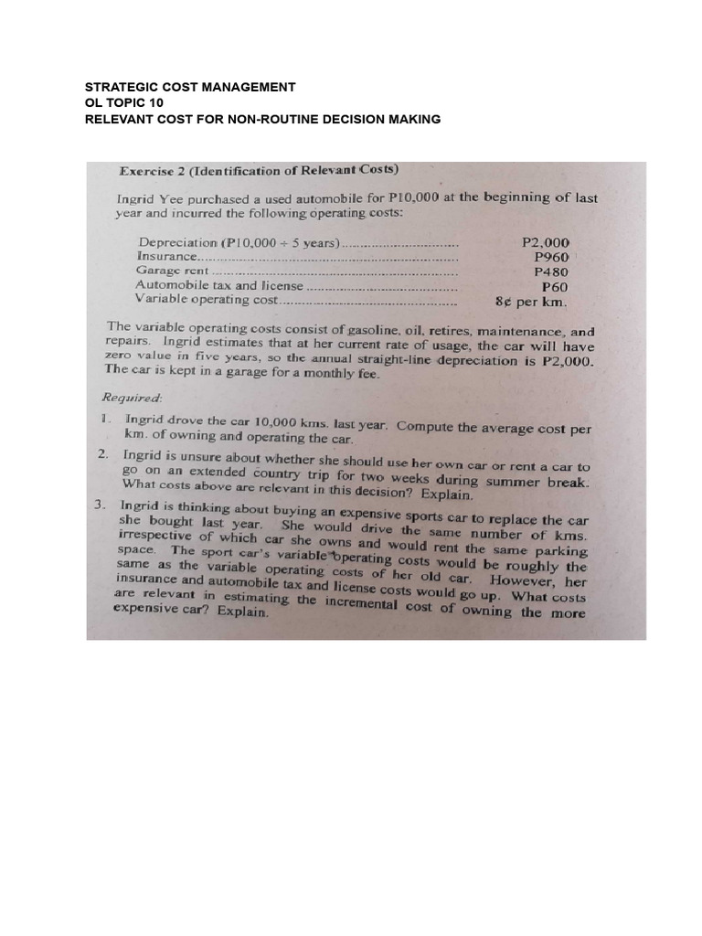 2024 SCM_OL_TOPIC 9 | PDF