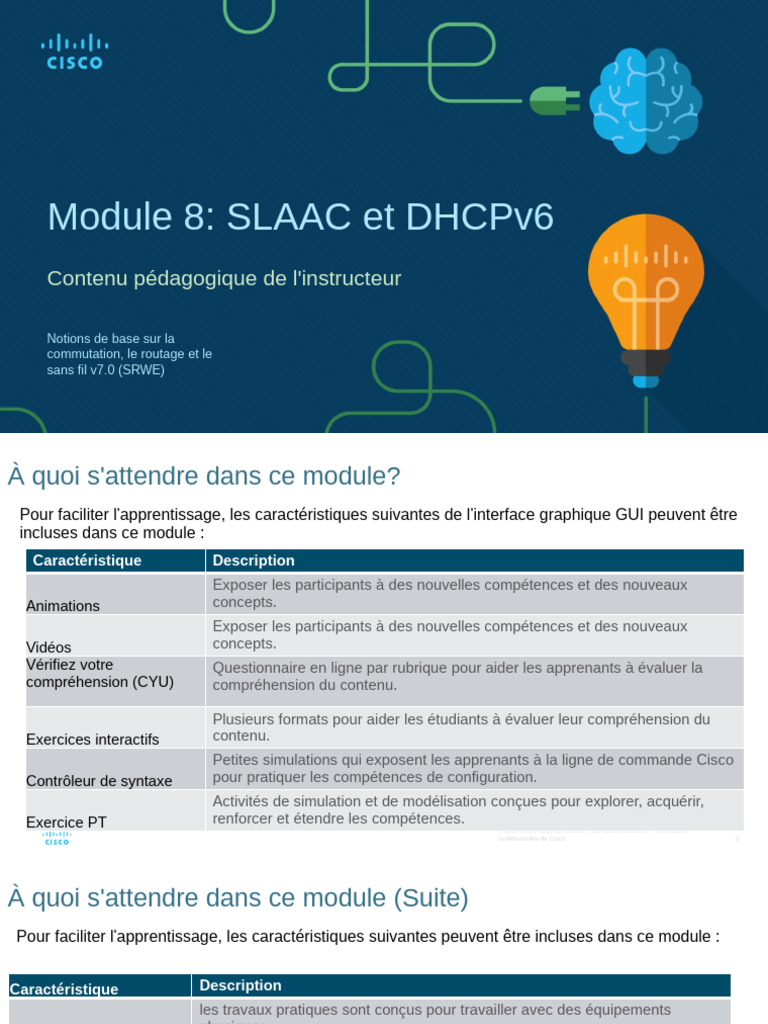 DHCPv6 - SLAAC | PDF | I Pv6 | Adresse IP