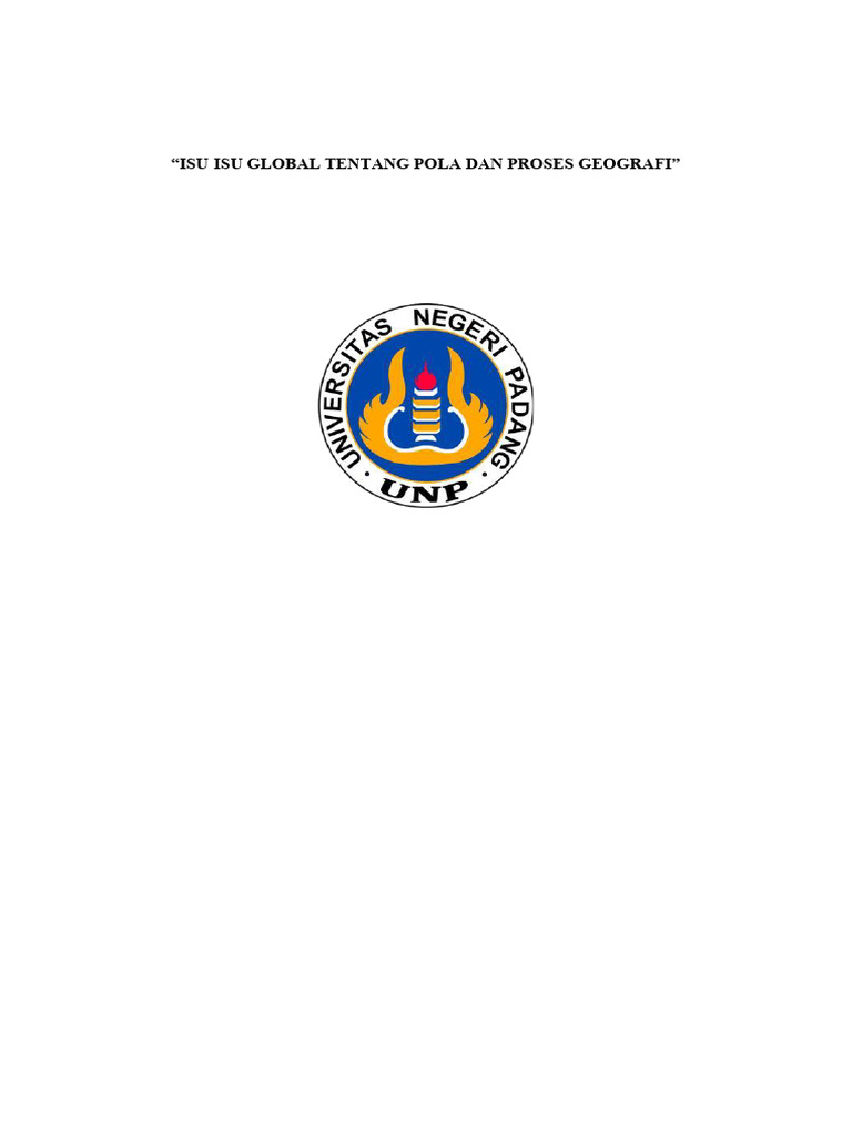 Isu Global dalam Pola Geografi | PDF