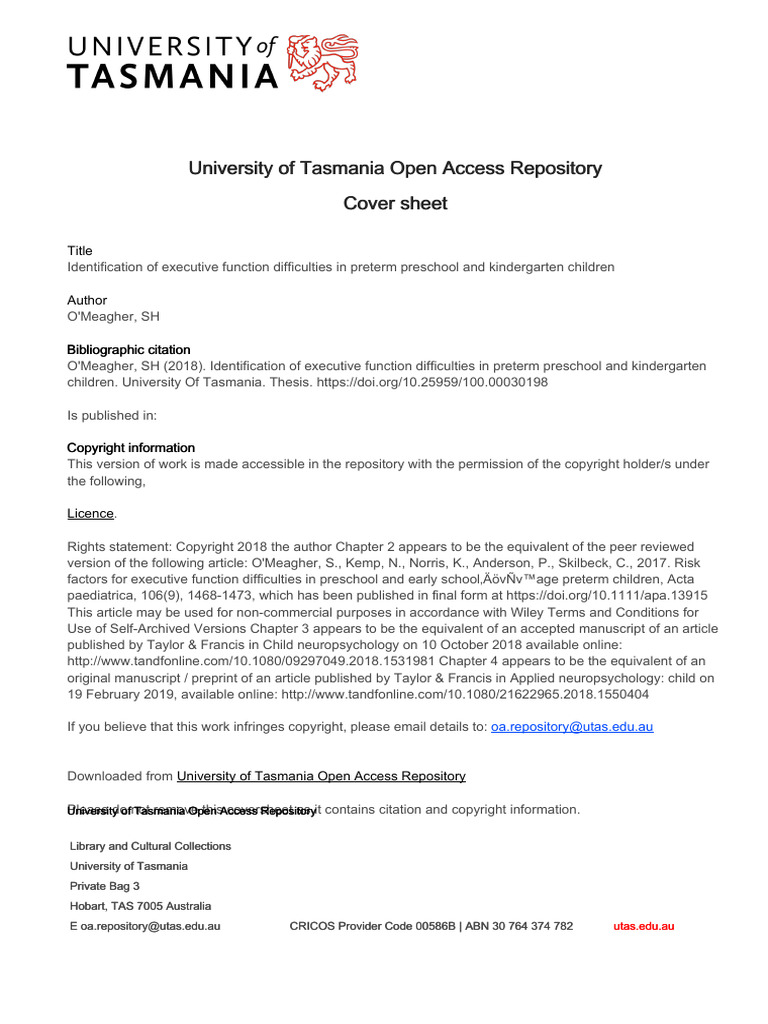 O_Meager_whole_thesis | PDF | Thesis | Open Access