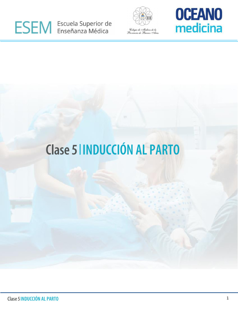 Clase 5. Inducción al parto | PDF