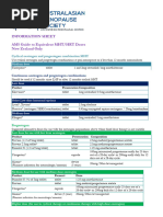 AMS Guide To Equivalent HRT Doses | PDF | Endocrinology | Sexual Anatomy