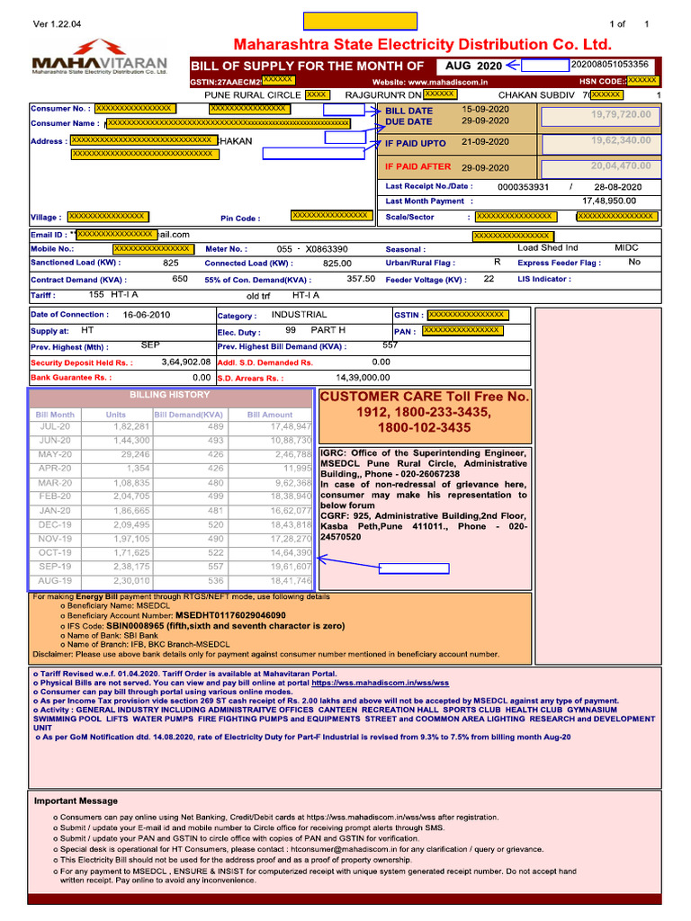 HT Billformat Aug 20 Format For Web | PDF