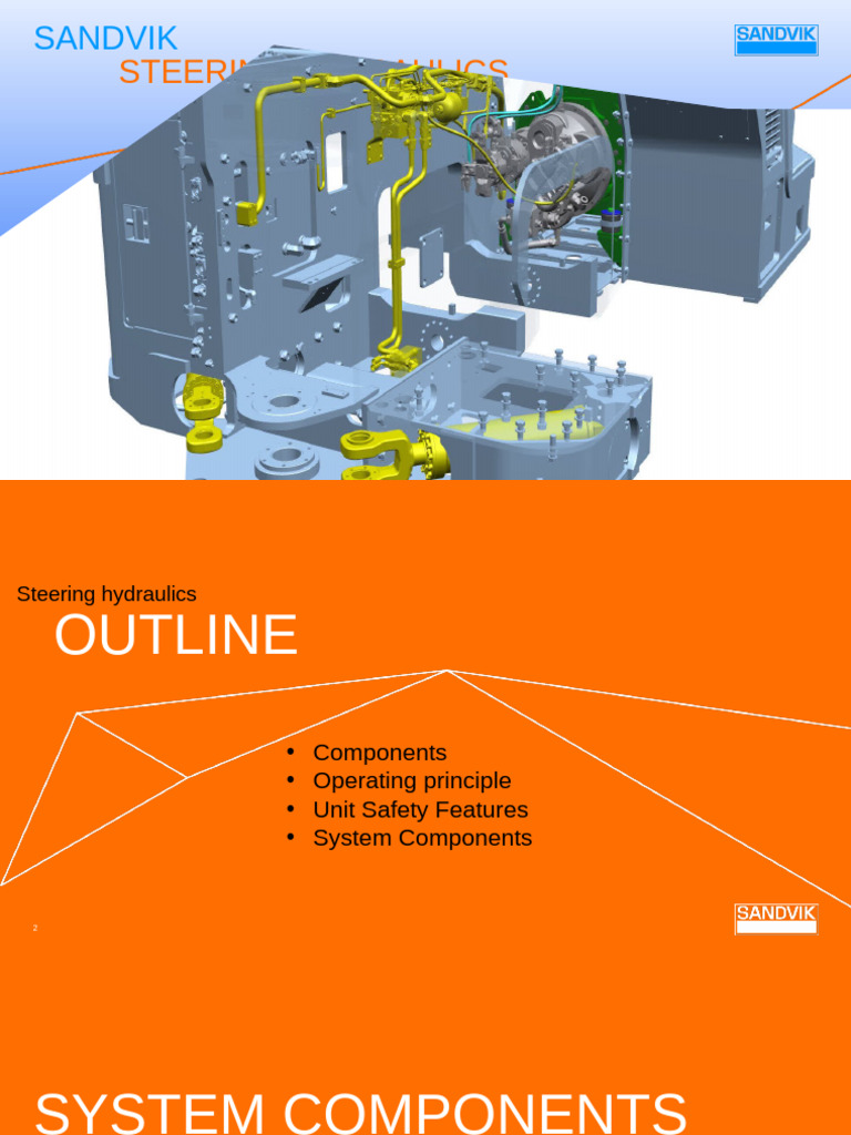 4 - Sandvik LH410 Steering System | PDF | Pump | Valve