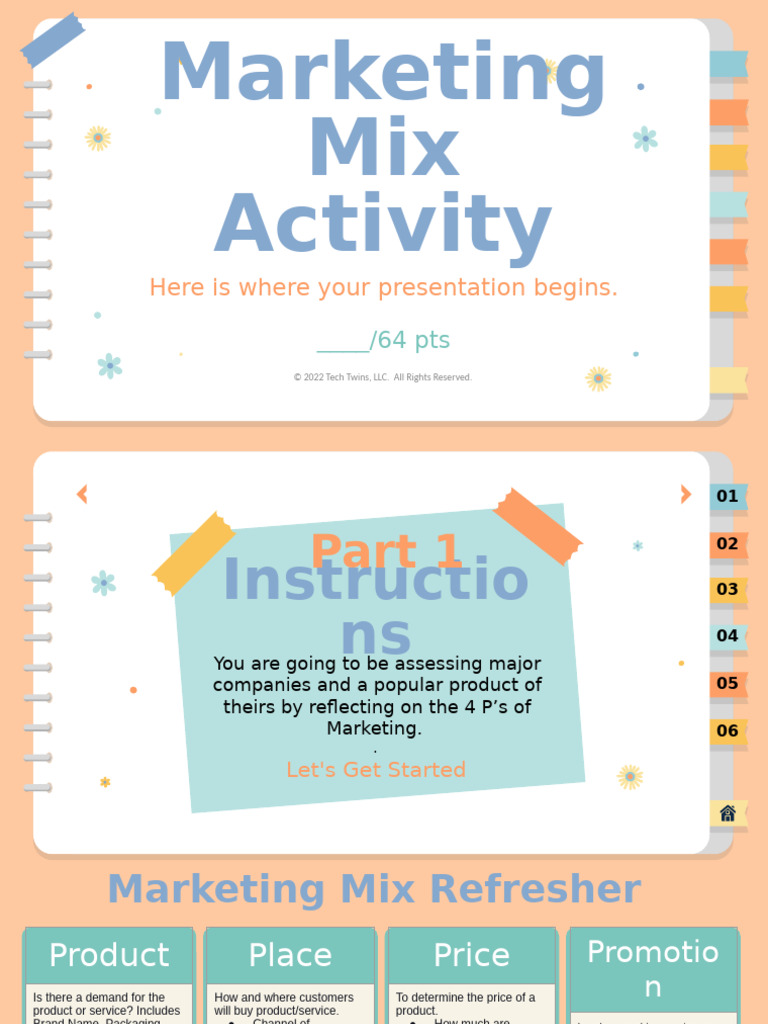Marketing Mix Activity | PDF | Brand | Marketing