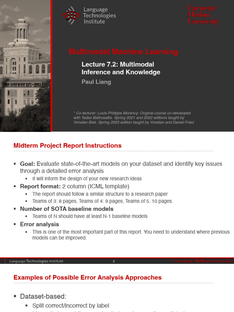 Lecture7.2-MultimodalInference | PDF | Causality | Confounding