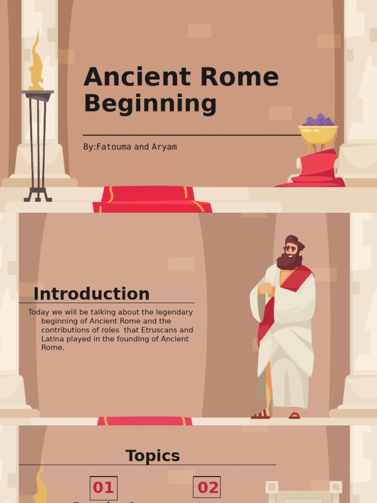 Ancient Roman Beginning | PDF