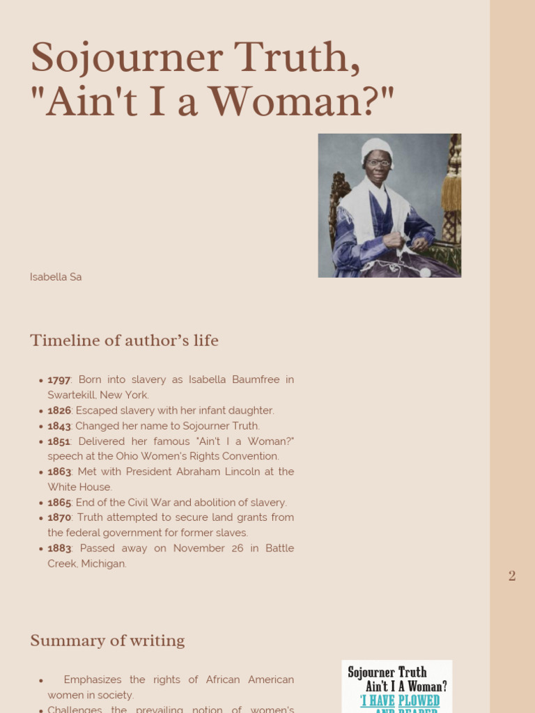 Assignment Unit 3 Multimedia Presentation | PDF | Abolitionism In The ...