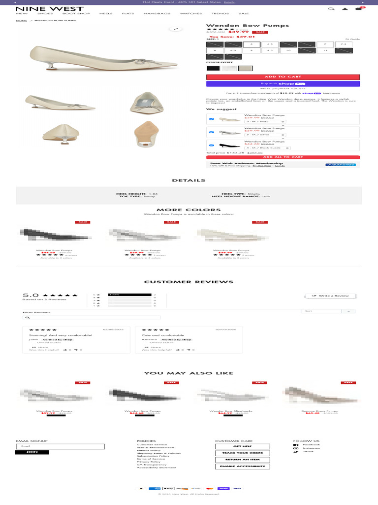 Wendon Bow Pumps - Stylish Stiletto Heels | PDF | Clothing | Softlines (Retail)