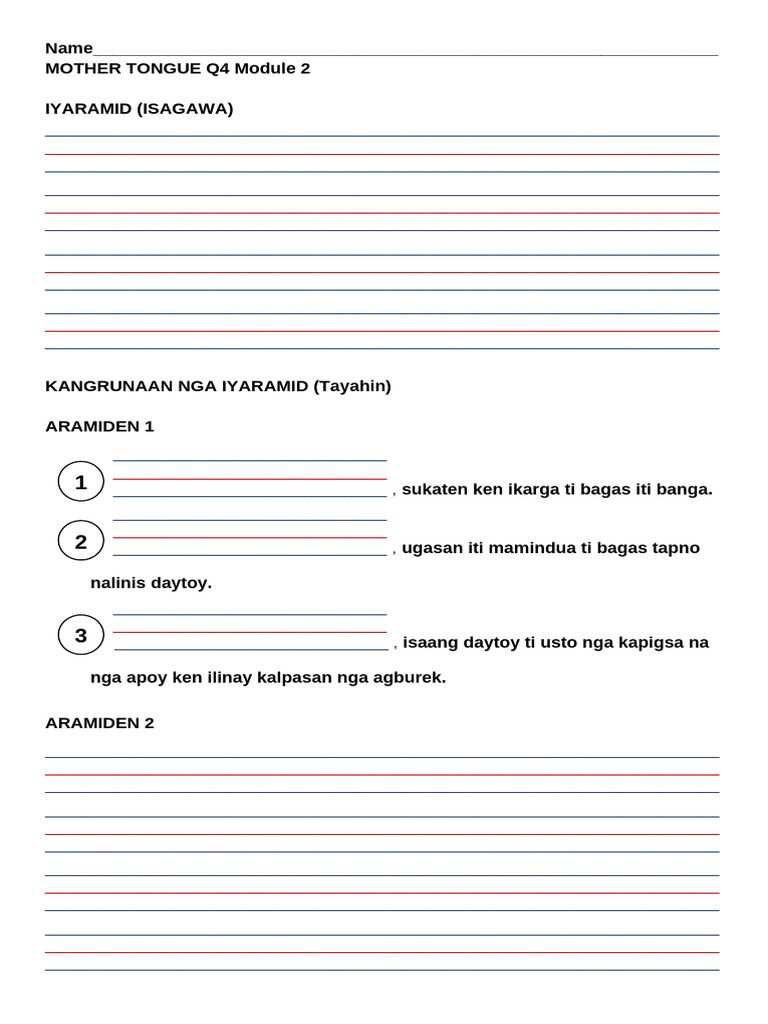 Q4 Week 2 - Answer Sheet | PDF