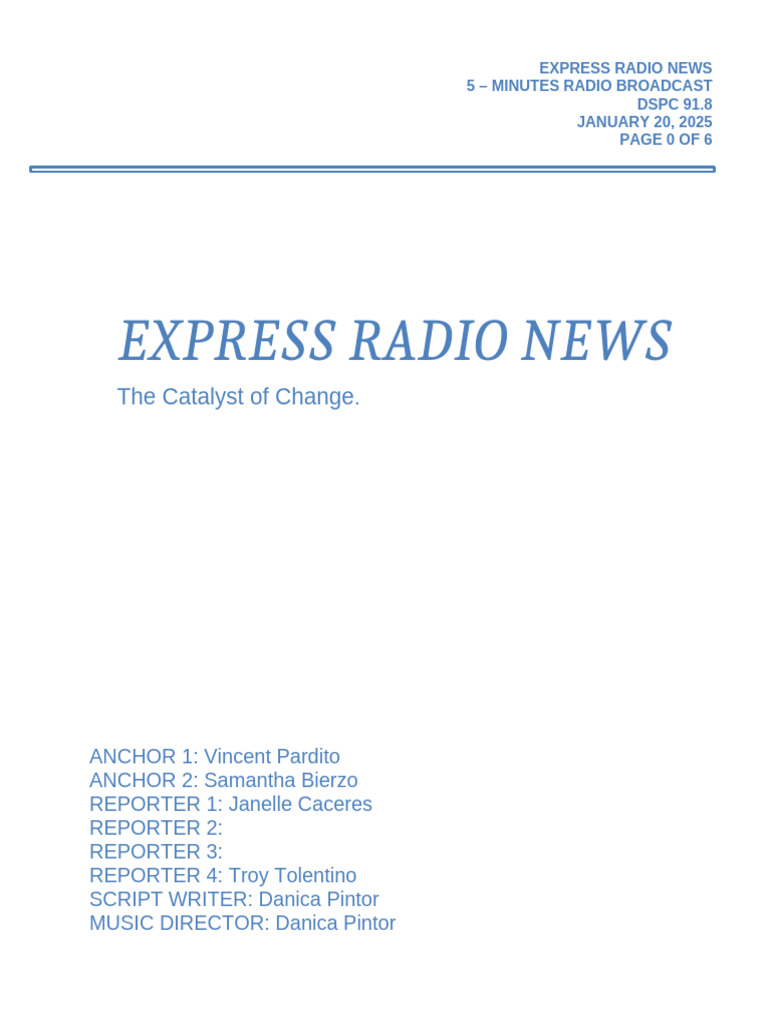 English Radio Broad TO PRINT 1 | PDF