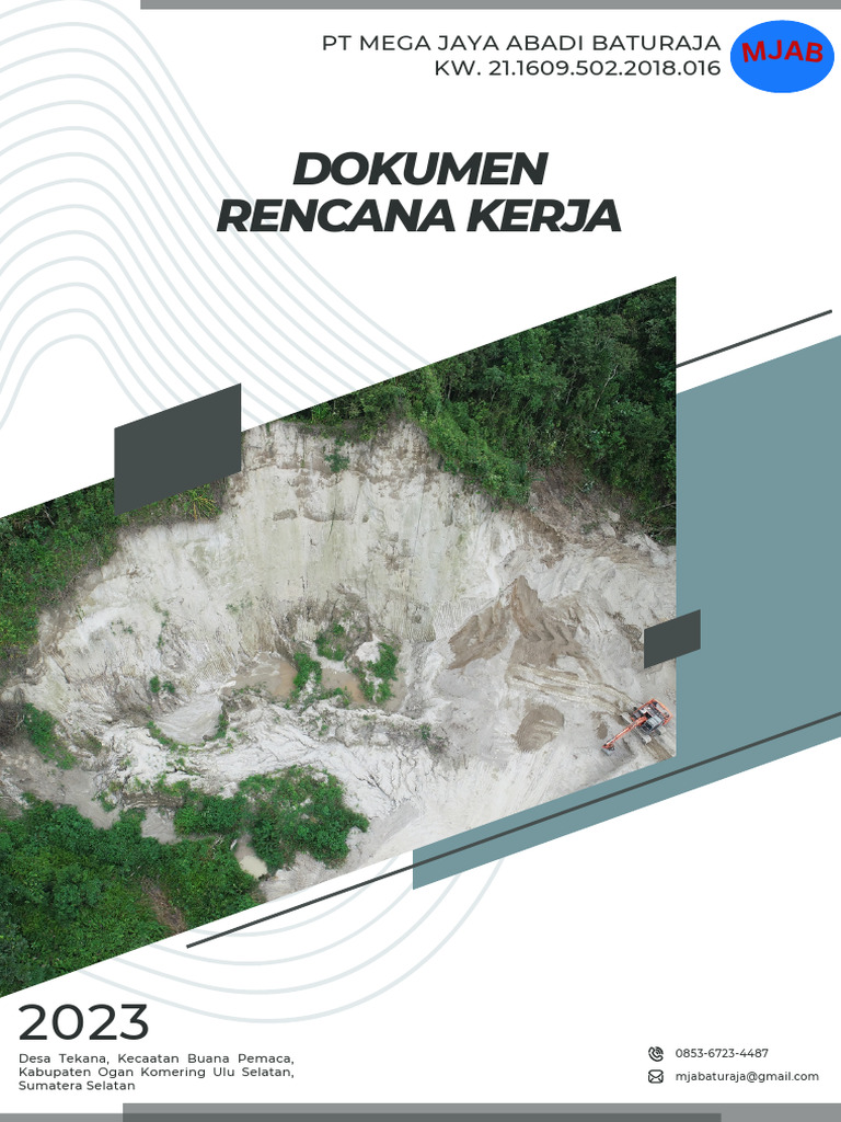 Dokumen Rencana Kerja | PDF