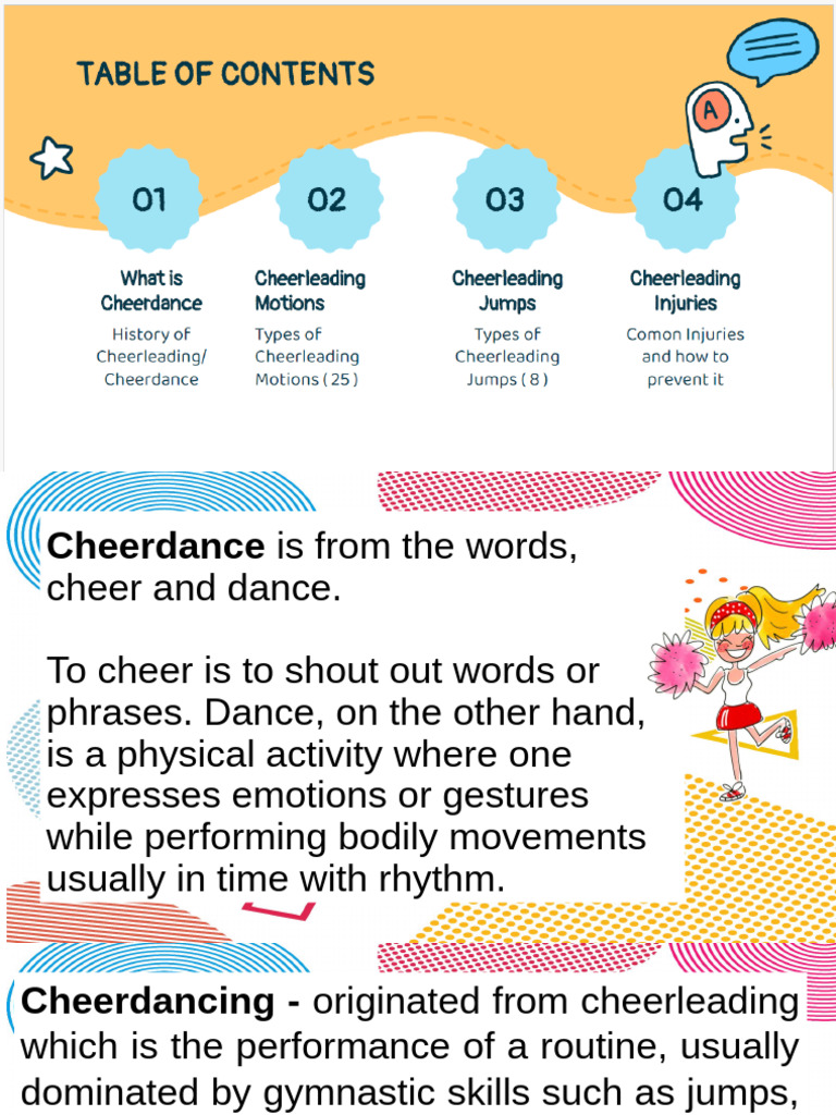 Introduction to Cheerdance Basics | PDF