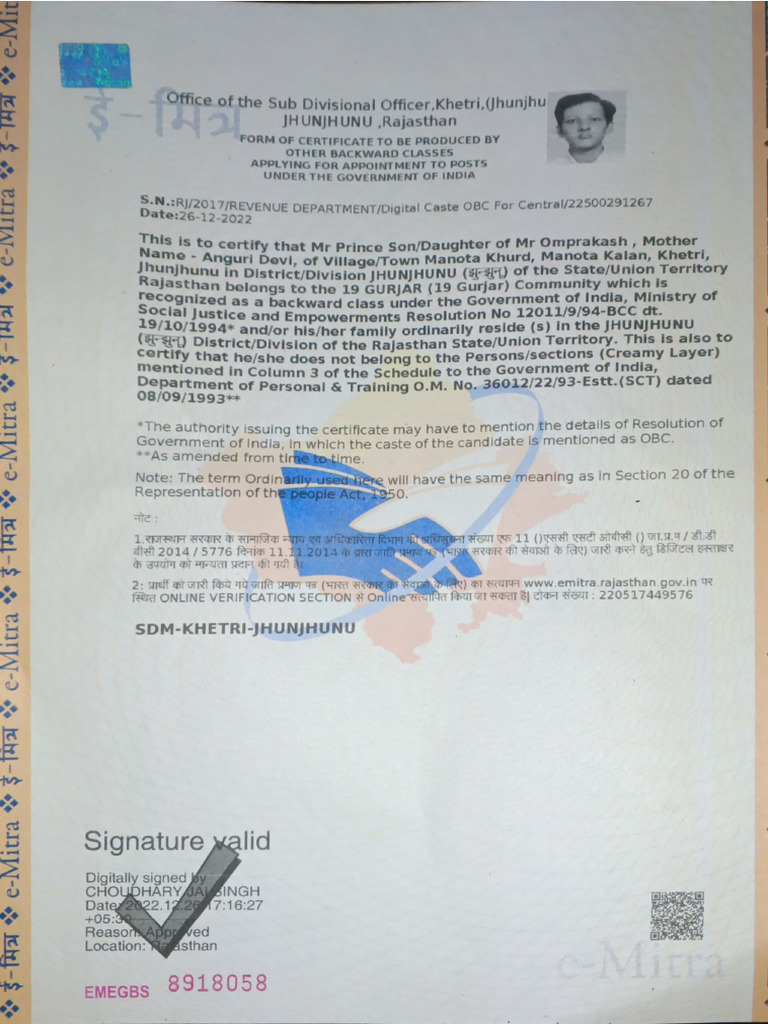 MY CENTRAL (Cast) Certificate | PDF