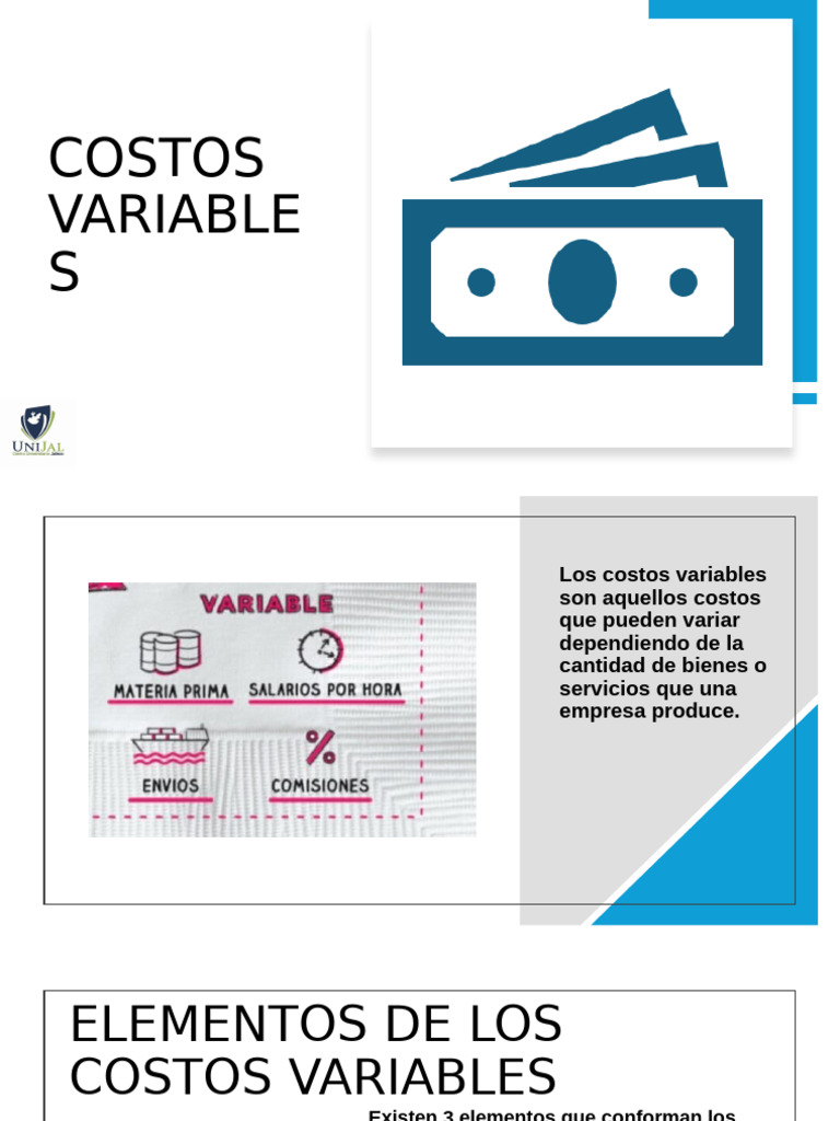 Costos Variables | PDF | Costo | Business