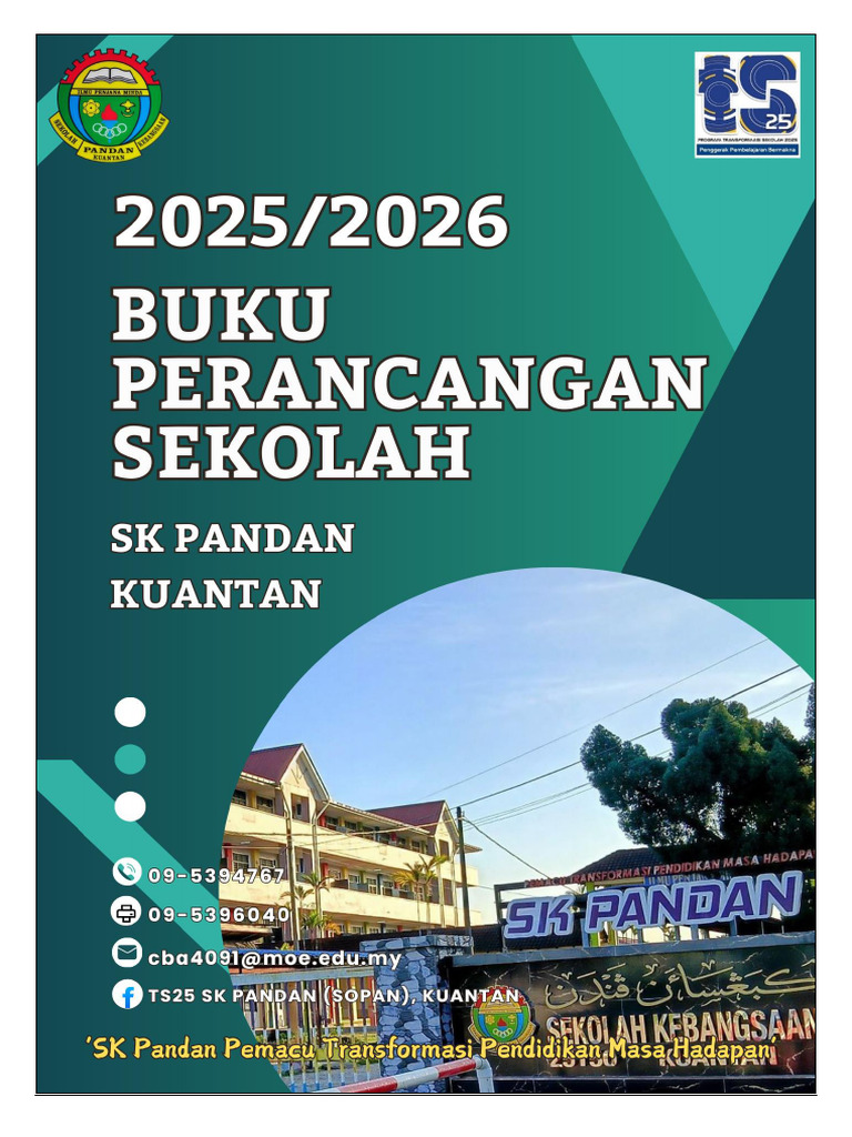 Buku Perancangan Sekolah 2025 2026 | PDF