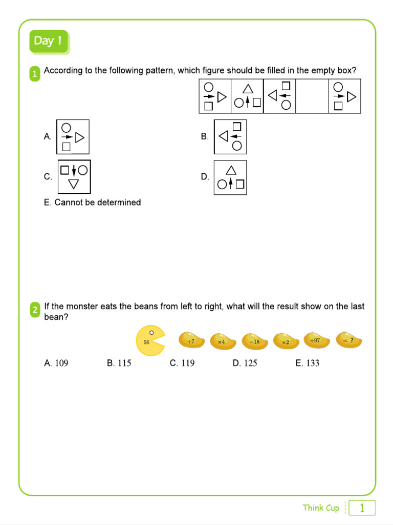 Think Cup-G3 2022 Fall | PDF
