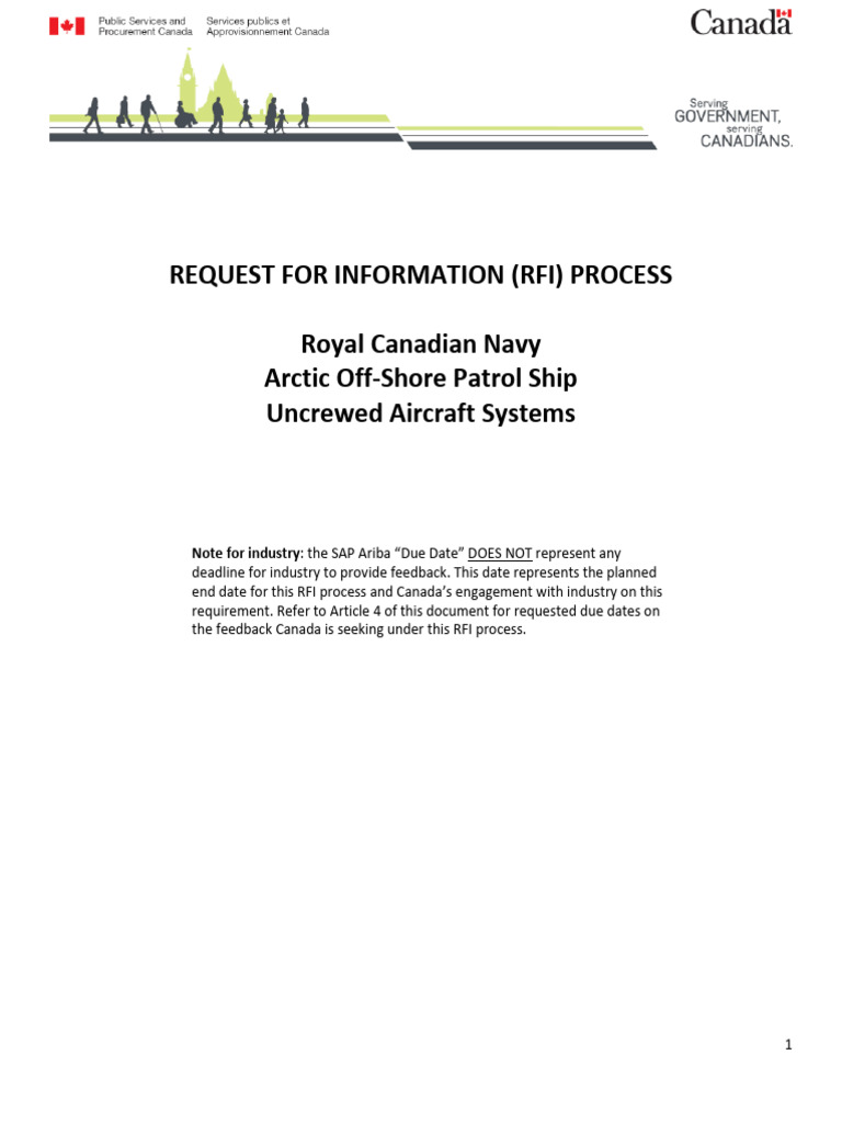Request For Information Process RCN AOPS UAS | PDF | Request For ...