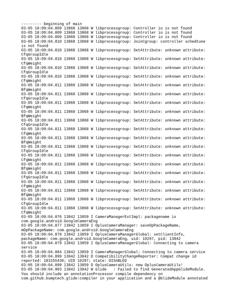 Log Cat 1741165744726 | PDF | Computer Architecture | Software Engineering