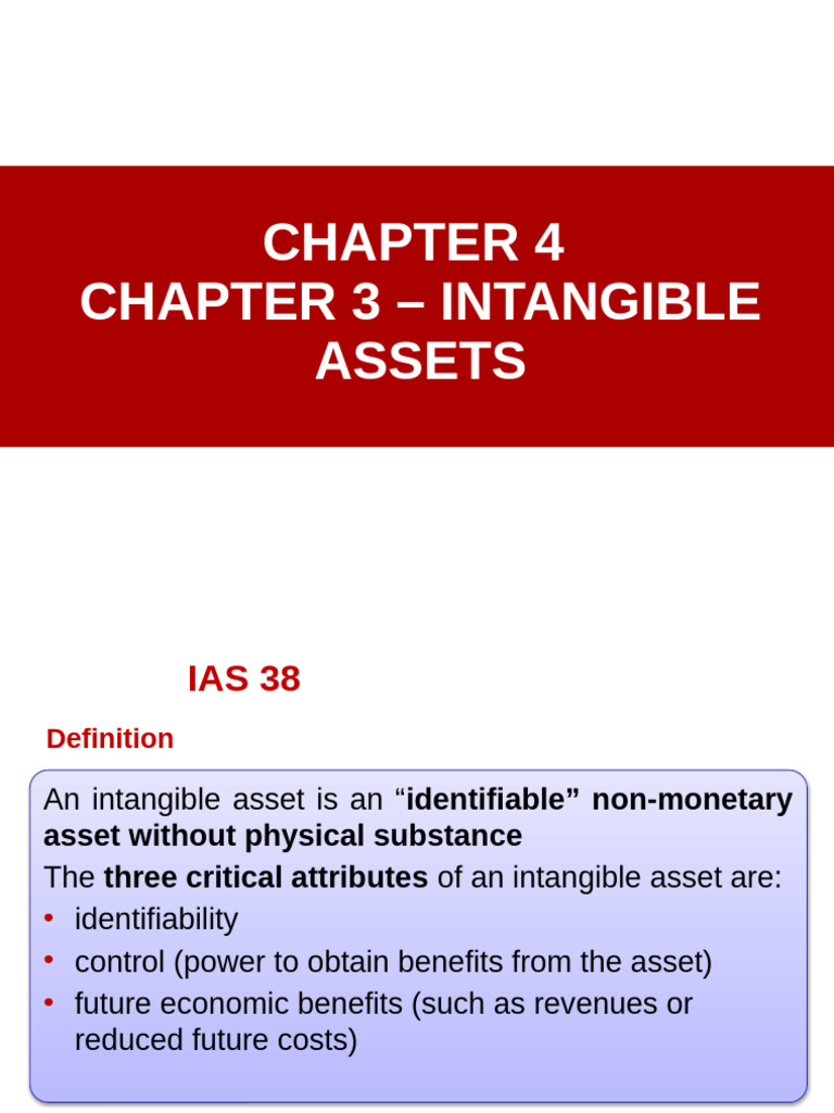 Fa1.4 Ias 38 Intangible Asset | PDF | Intangible Asset | Goodwill (Accounting)