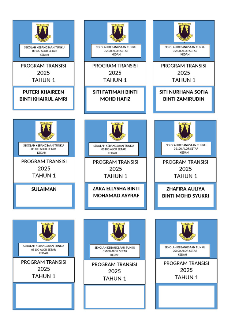 Transisi 2025 | PDF