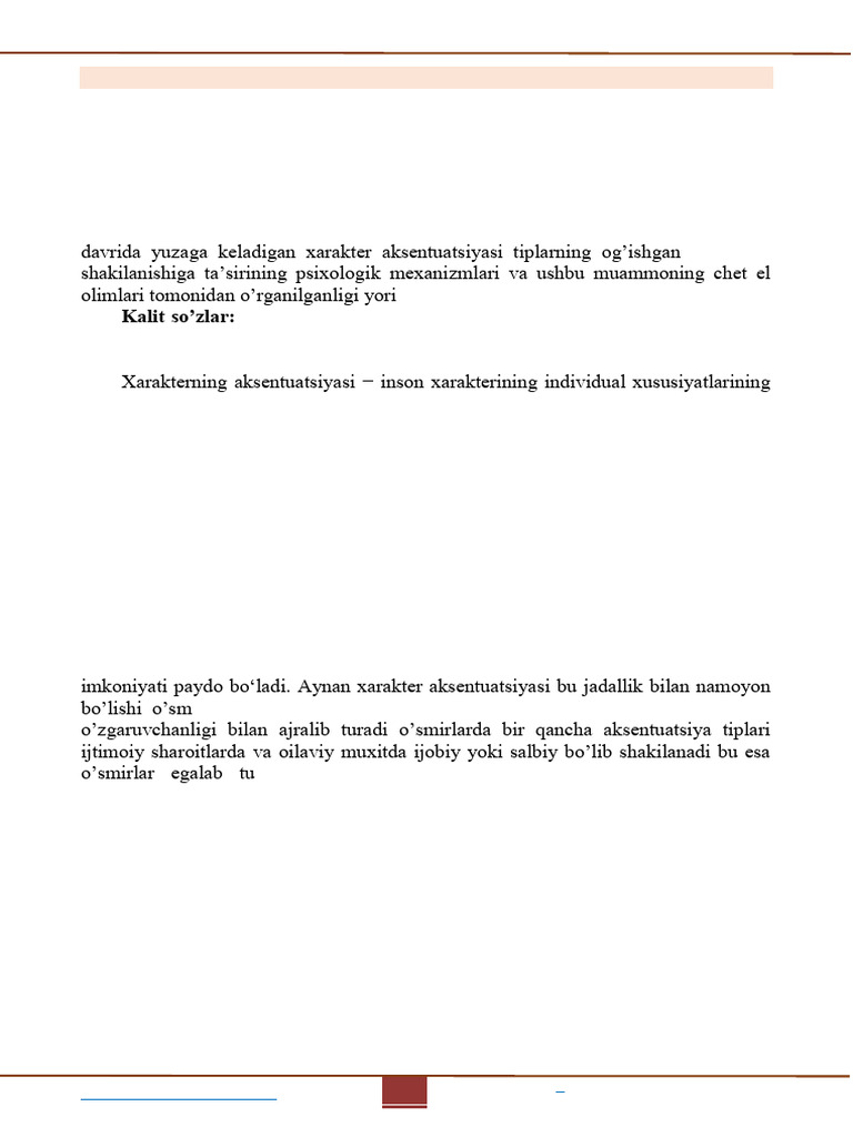 Andijon Davlat Universiteti Ijtimoiy-Iqtisodiyot Fakulteti Pedagogika Va Psixologiya Yo'nalishi ...