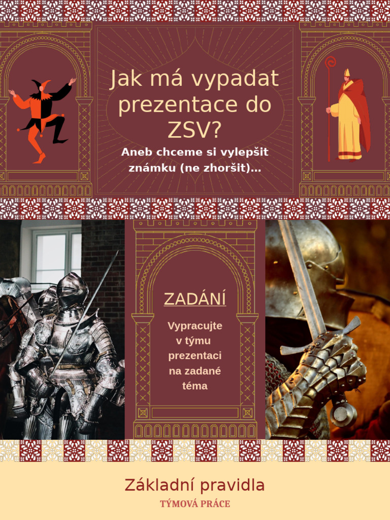 Jak vytvářet prezentaci do ZSV | PDF