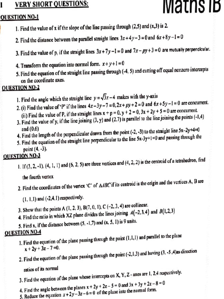 Maths 1b | PDF