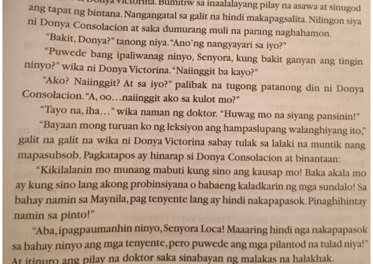 part 3 (ang dalawang senyora - noli me tangere) | PDF