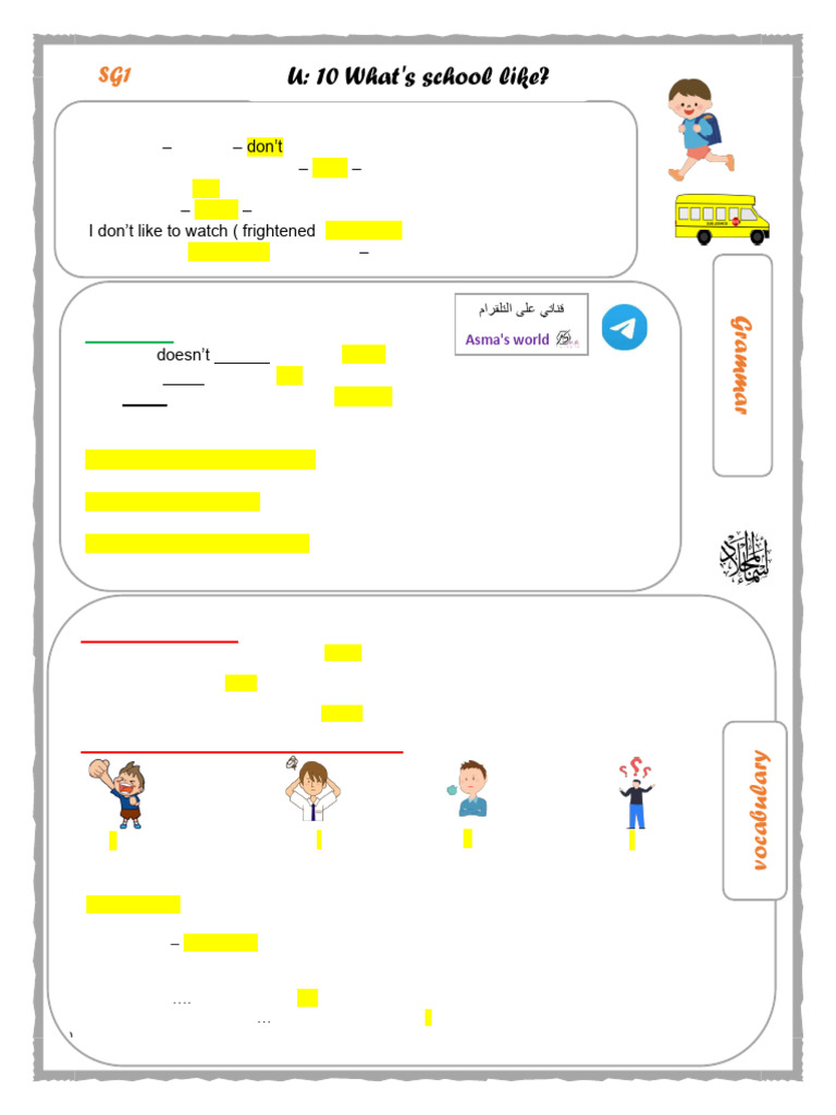 Answers SG1 U10 ET Asma | PDF
