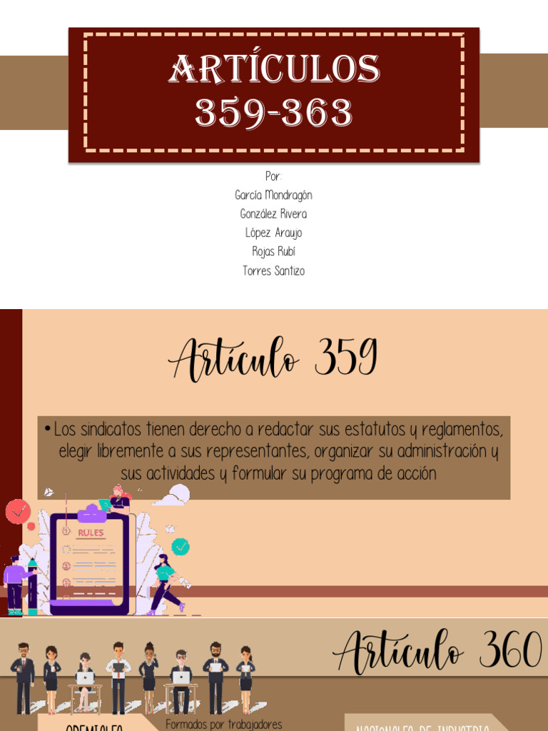 Artículos 359-363 | PDF