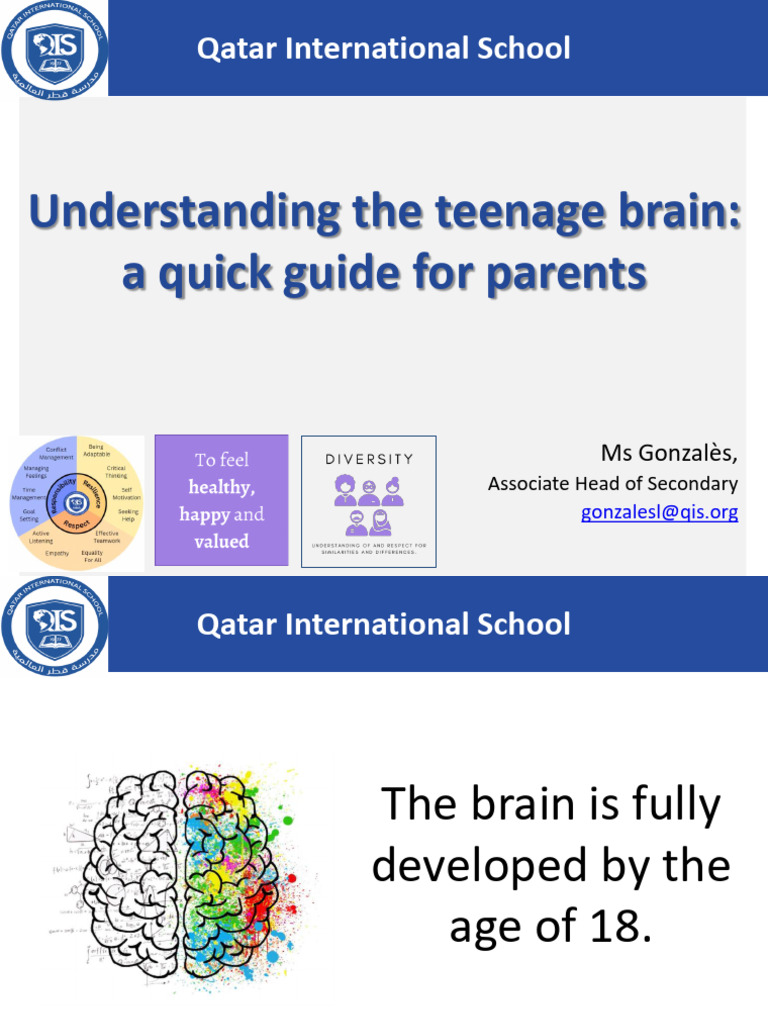 Guide to Understanding the Teenage Brain | PDF | Adolescence ...