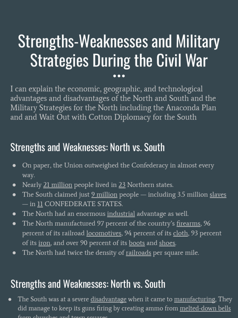 Google Slides - Strengths-Weaknesses and Military Strategies | PDF ...