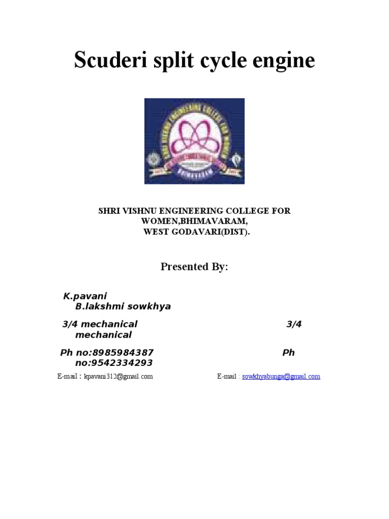 Split Cycle Engine | PDF | Internal Combustion Engine | Engines