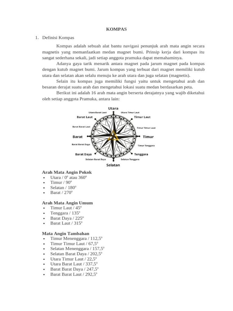 Materi Kompas | PDF
