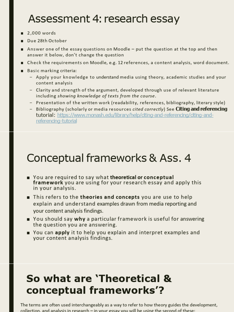 ATS2784 Tutorial week 12 slides | PDF | Theory | Critical Thinking