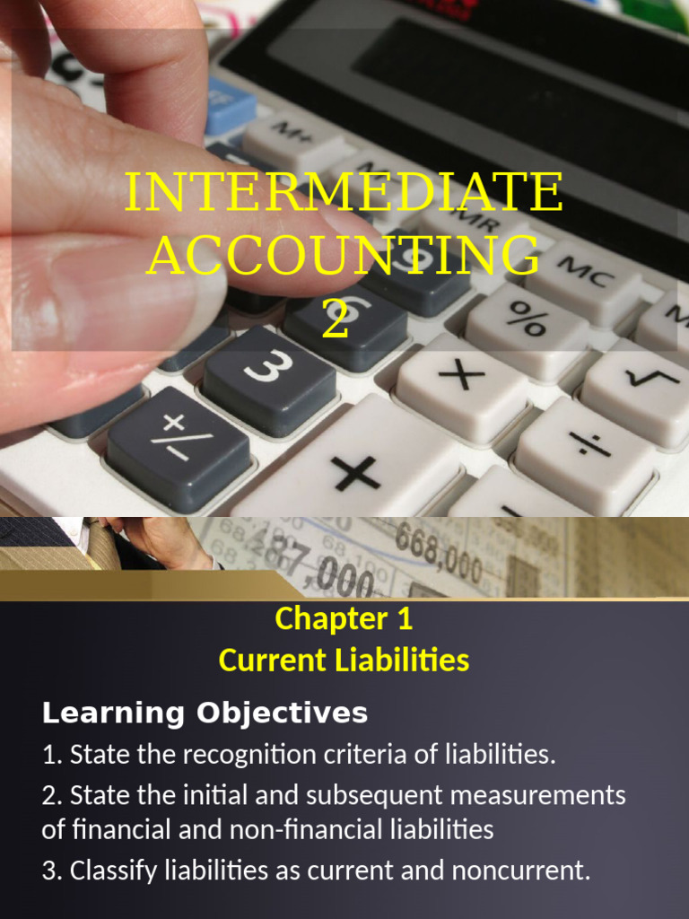 CHAPTER-1-CURRENT-LIABILITIES | PDF | Fair Value | Historical Cost