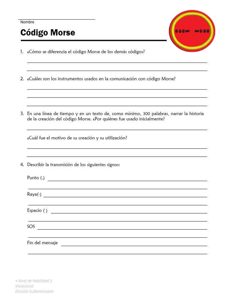 Codigo Morse | PDF