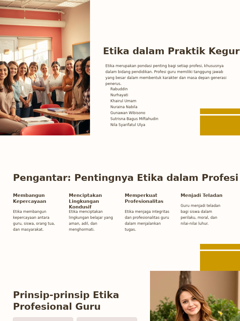 Etika-dalam-Praktik-Keguruan | PDF