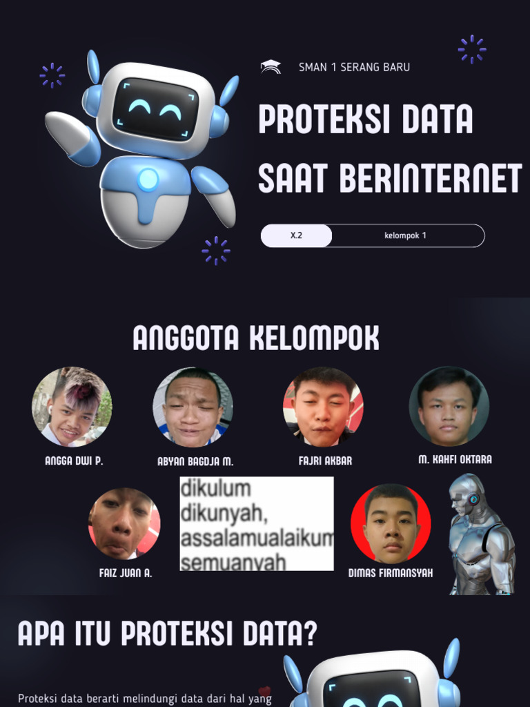 Ppt Informatika Proteksi Data Saat Berinternet_20250226_094207_0000 | PDF