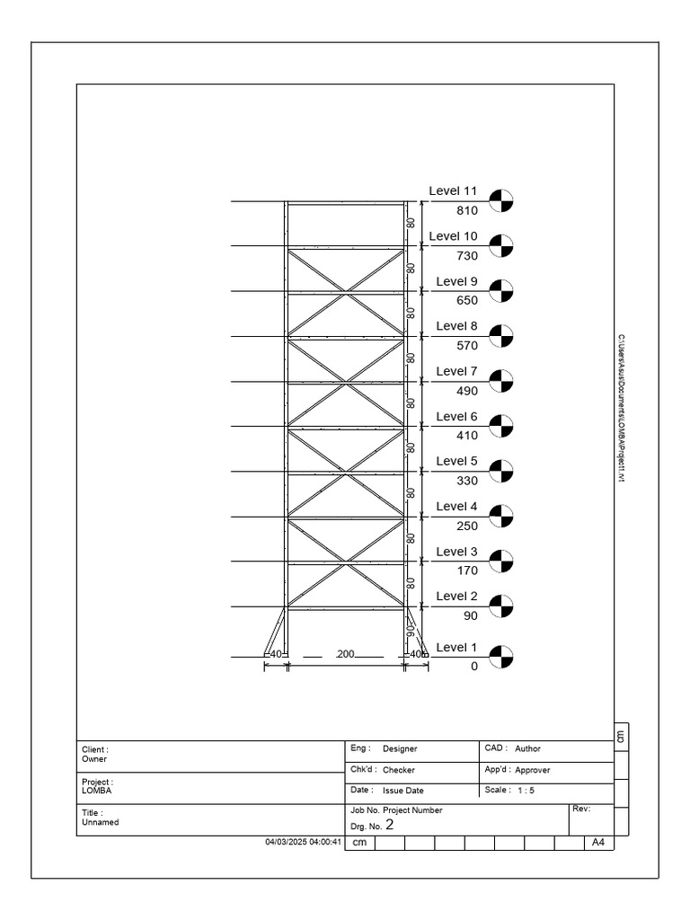 Level 11 810: Client: App'd: Eng: CHK'D: Scale: Cad: Owner Author ...