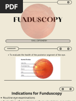 Comprehensive Fundus Examination Guide | PDF | Retina | Blood Vessel