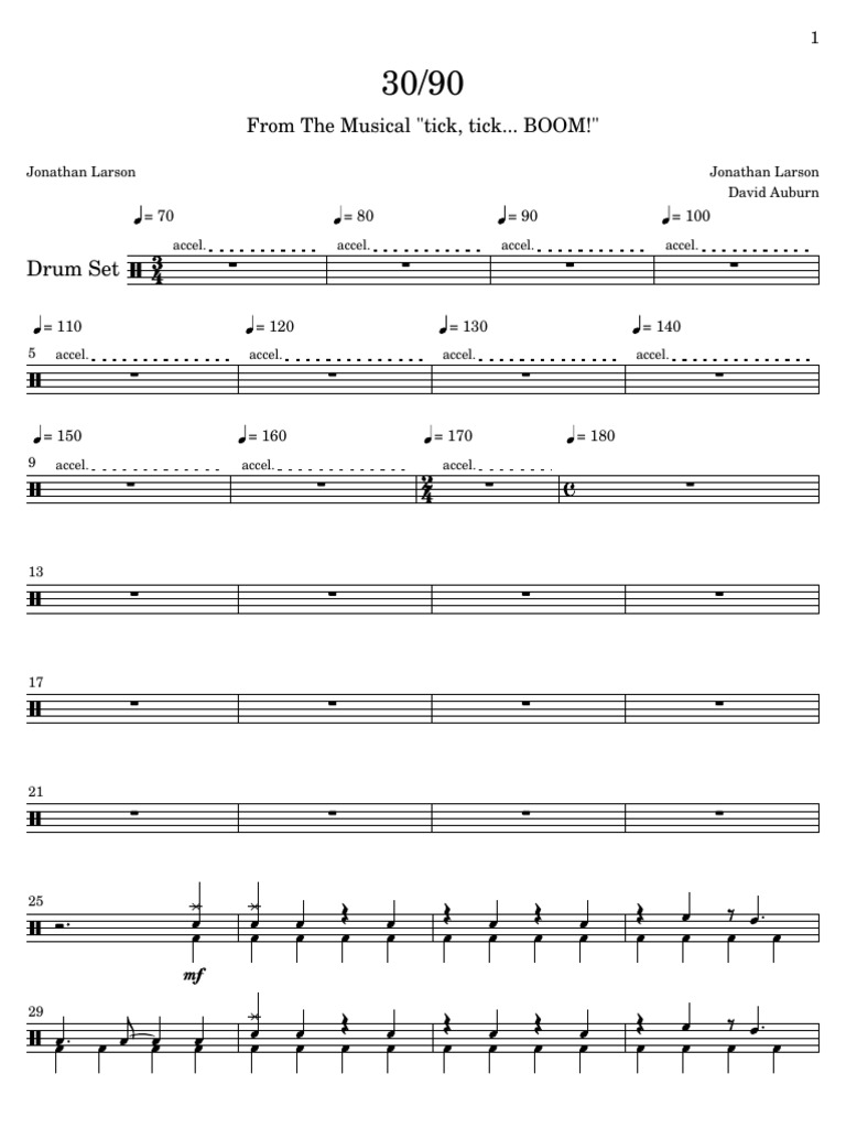 30 - 90 - Drum Set | PDF